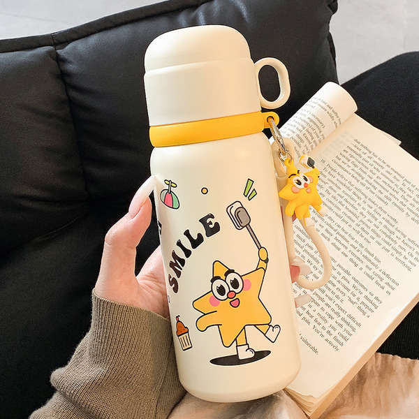 水瓶 botol air tahan sejuk Cawan termos comel untuk wanita 2024 cawan teh ...