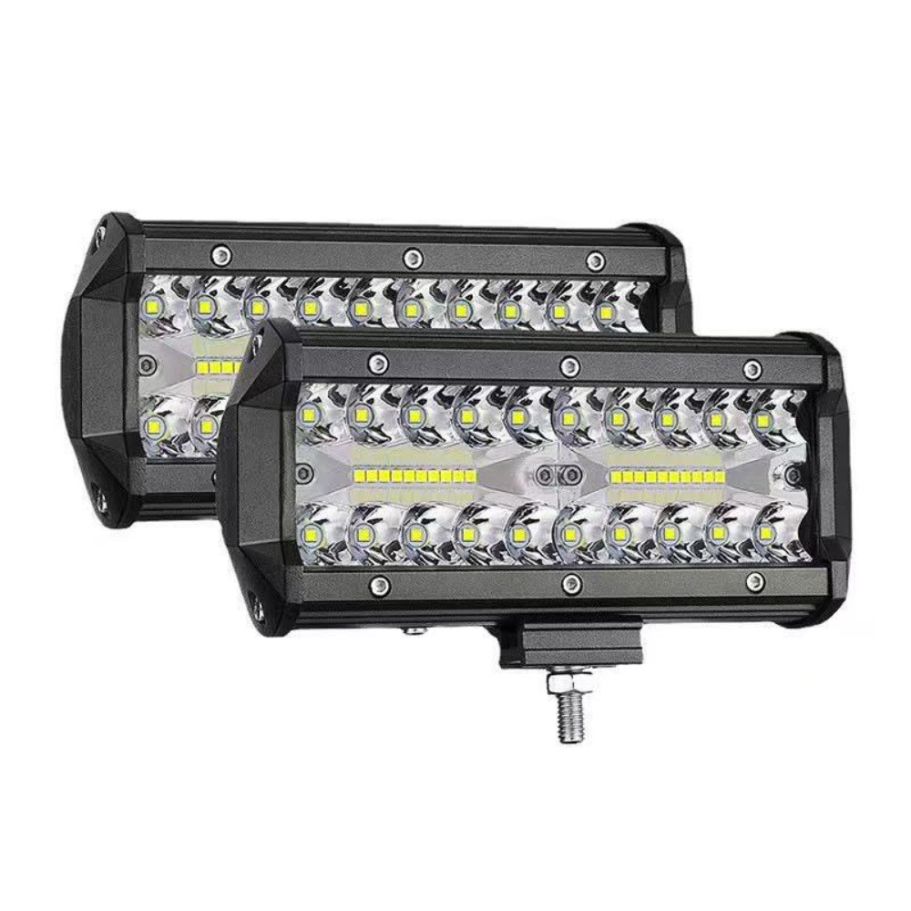 7-inch 120w three-row high-lighted LED overhead light Motocross ...