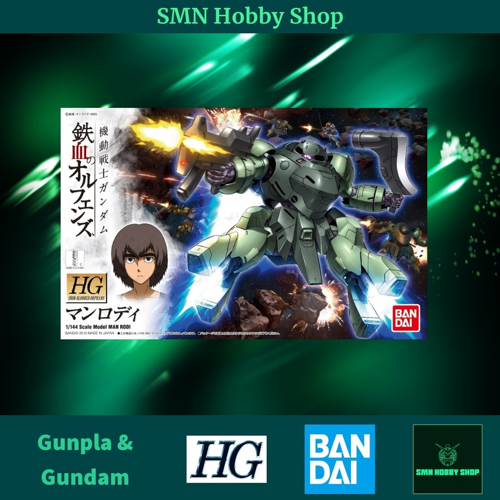 HG 1/144 Man Rodi 009 Gunpla Gundam Toys Plastic Model Kit [HGIBO ...