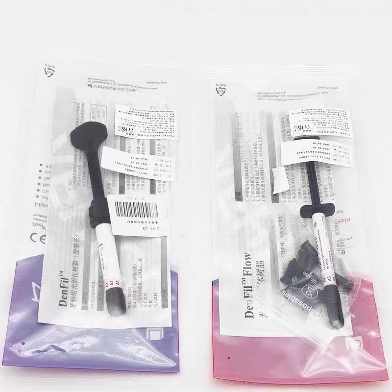 Korea DenFil dental Photocuring Resin Composite Flow Resin Anterior and ...
