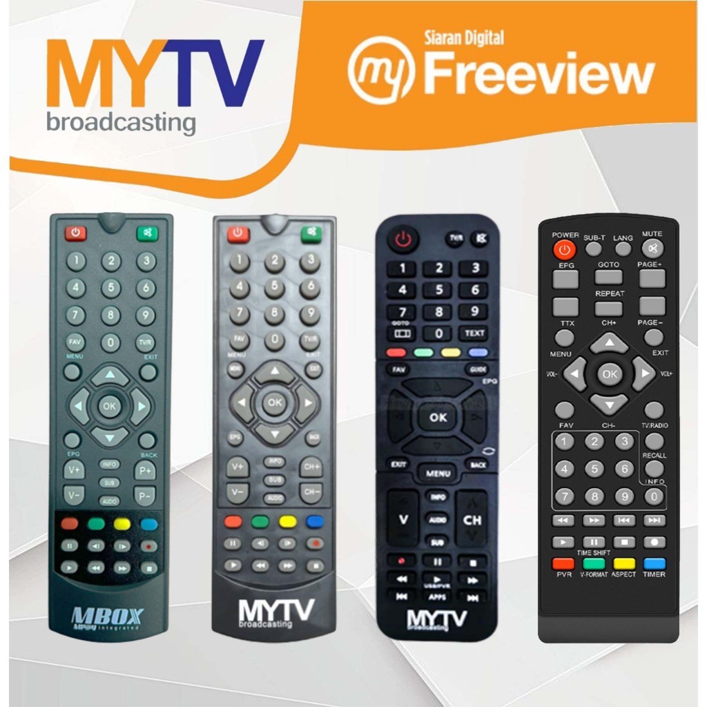 ORIGINAL Controller MYTV Original MyTv Remote Kontrol Controller ...
