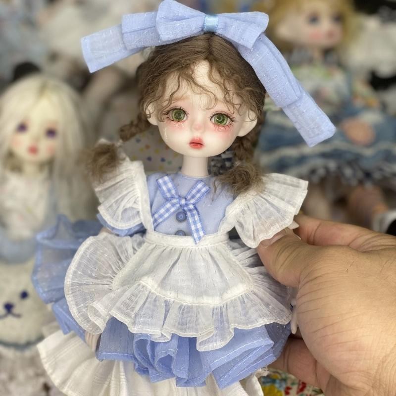 30cm bjd Doll Full Set Barbie Doll 6 Points Joint Doll 3D Real Eye Girl ...