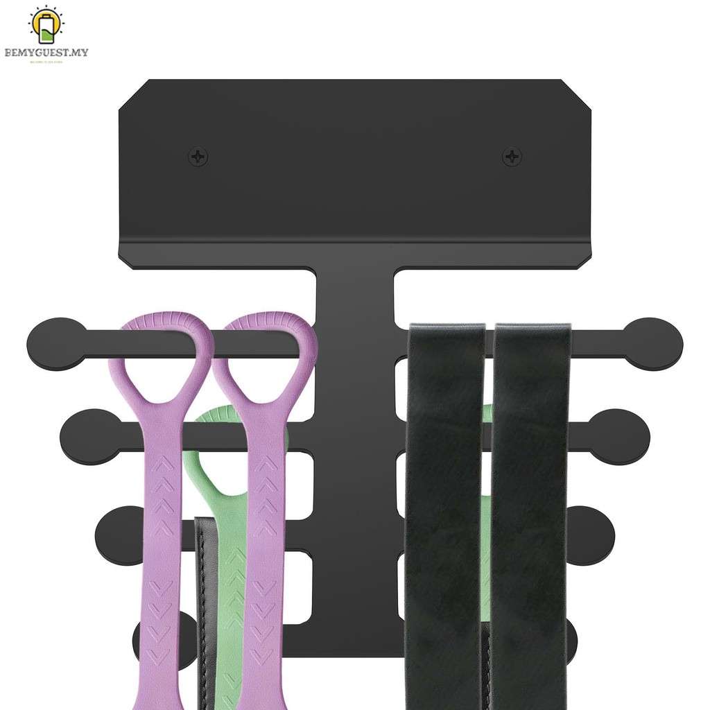 Resistance Band Rack Metal Resistance Band Storage Hanger Wall Mounted ...