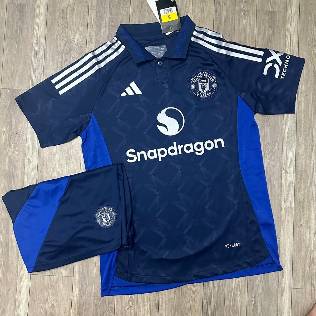 Fans Version Manchester United Club Away Jersey & Pants 24 / 25 Man ...