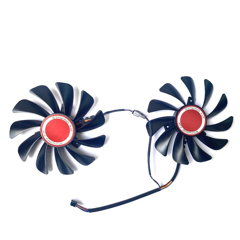 New DIY 95MM Cf1010u12s 4pin XFX Rx580 Rx 5600 Xtgpu Cooler Fan for His ...