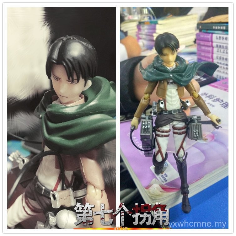 【Ready Stock】attack on titan aot figure figma revoltech attack on titan ...