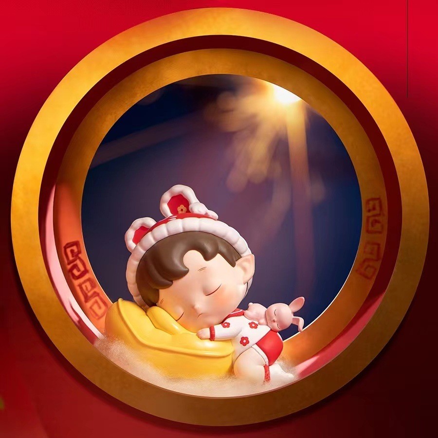 P POPMART POPMART Year Old.Rabbit.Wang Series Mystery Box Figure, 100% ...