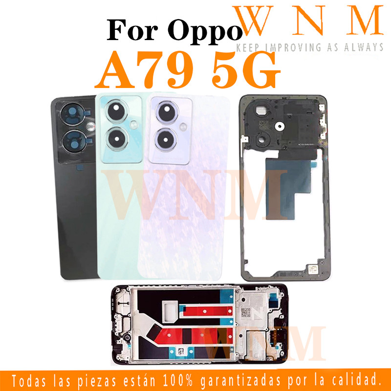 For OPPO A79 5G CPH2553 CPH2557 LCD Front Frame Bezel Back Battery ...