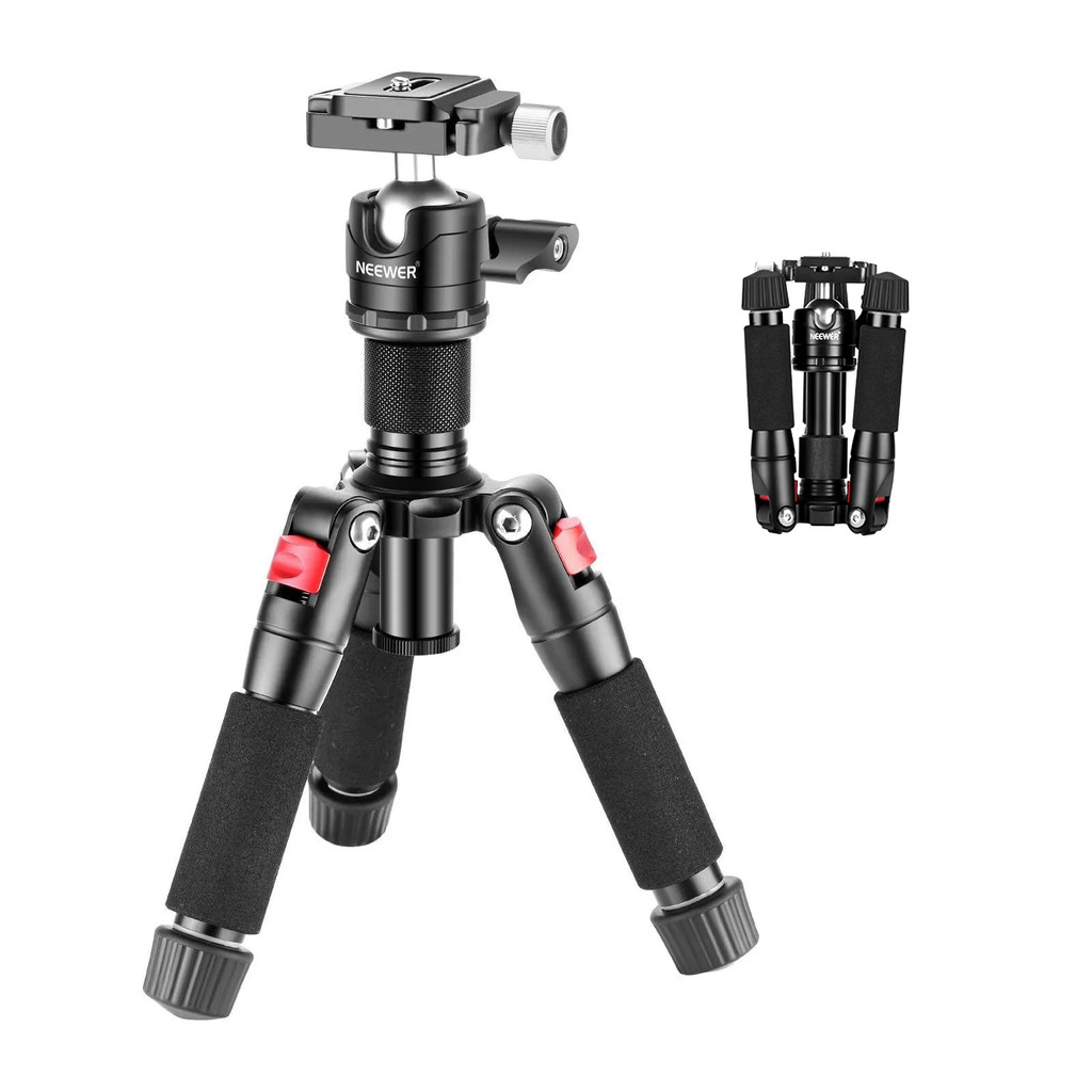 Neewer M521 Portable Desktop Aluminum Mini Table Tripod | Shopee Malaysia