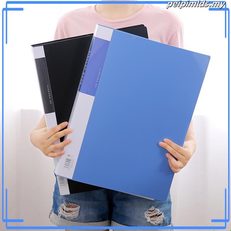 A3 Size Clear Book / Clear Holder / Display Book / Document File ...