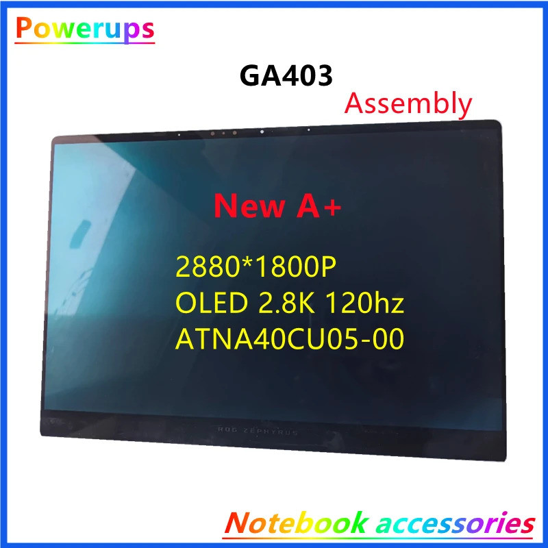 New A+ Laptop LCD/LED Screen/Display Assembly For Asus ROG Zephyrus G14 ...