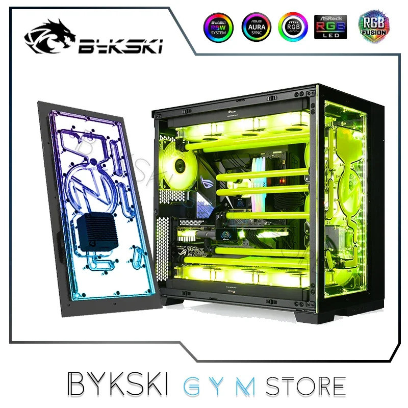 Bykski Acrylic Distro Plate For LIAN LI O11 EVO Case,MOD Waterway Board ...