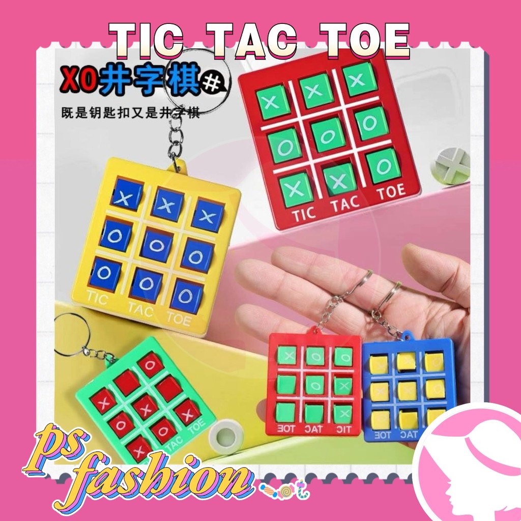 Cross-border Tic Tac Toe with Keychain Children's Educational Three ...