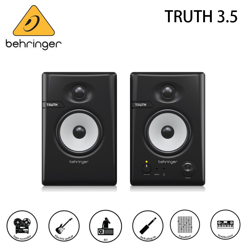 Behringer TRUTH 3.5 Audiophile 3.5" Studio Monitors with Advanced Waveguide Technology | Shopee ...