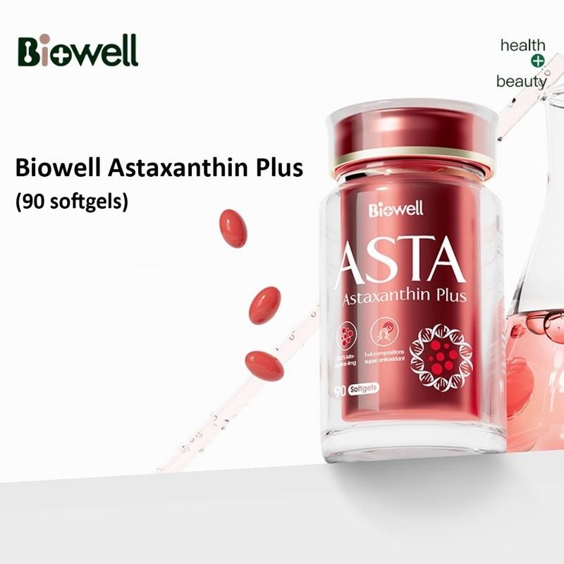 [SG READY STOCK] Biowell Astaxanthin Plus (90 gel lembut) | Shopee Malaysia
