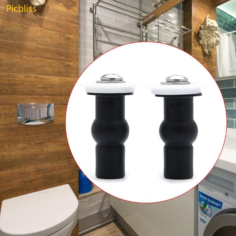 Picbliss 1 Pair Universal Toilet Lid Screw Toilet for Seat Fixing ...