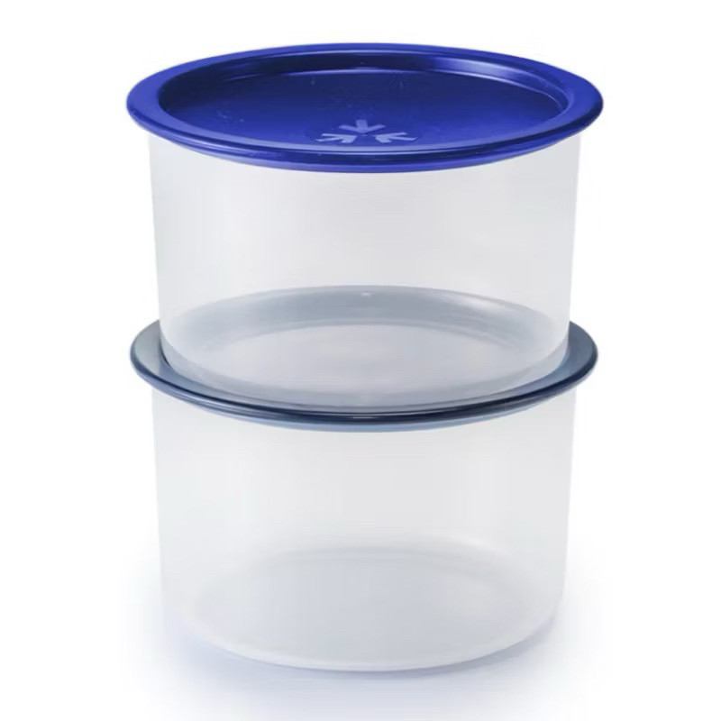 Tupperware transparent One Touch Topper Small 950ml (2pcs) | Shopee Malaysia