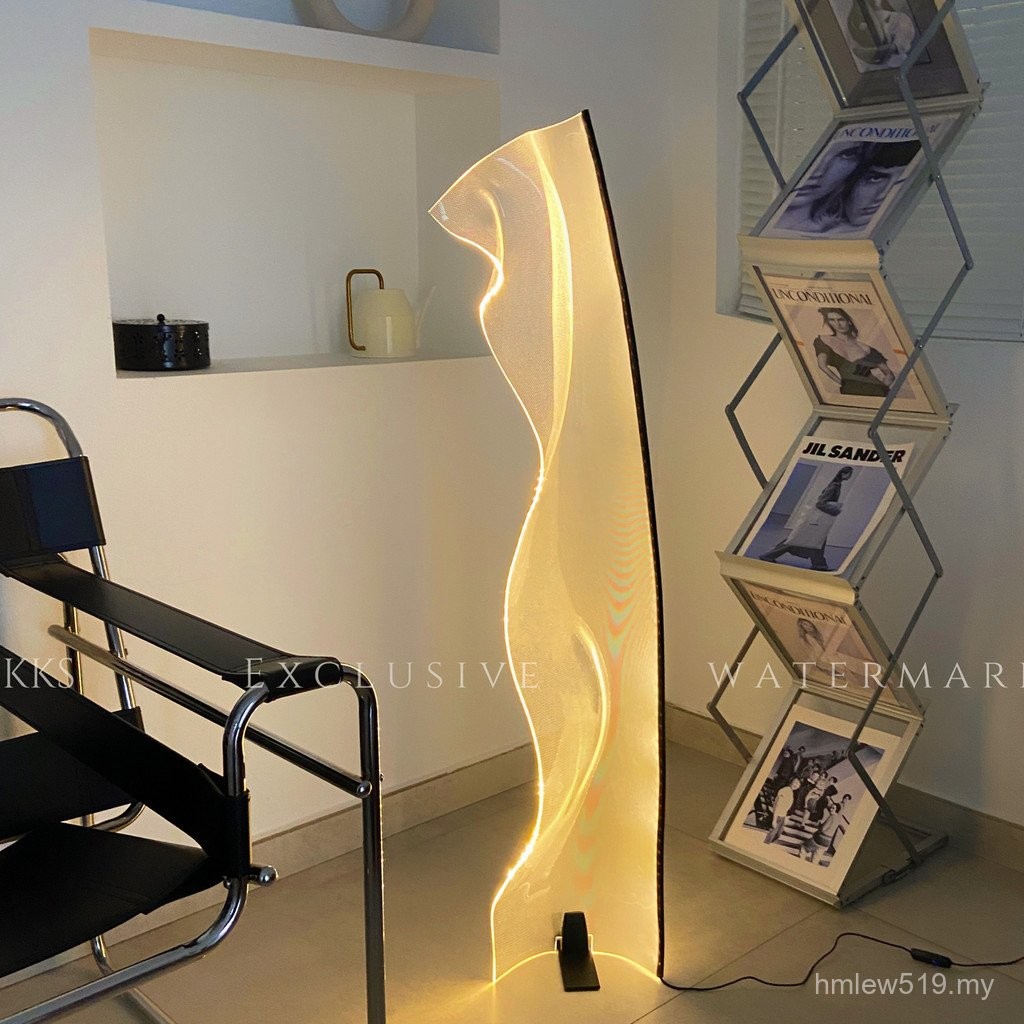 Design Floor Lamp Living Room Nordic Bedroom Sofa Side Atmosphere Lamp ...