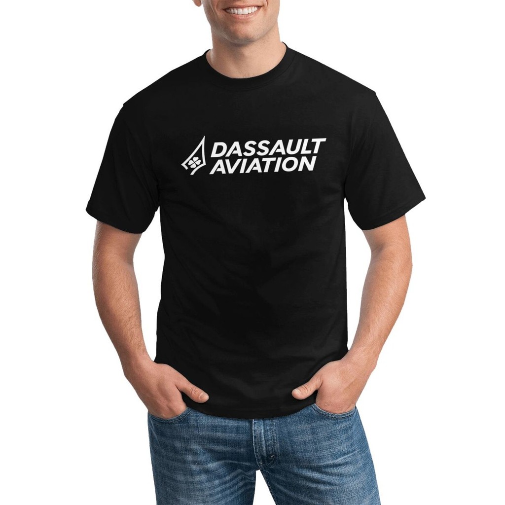 Dassault Falcon Logo Men Cool Casual Pride Tshirt | Shopee Malaysia