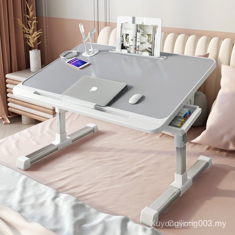 Foldable Lift Bed Small Table Home Study Desk Bedroom Computer Desk Bay ...