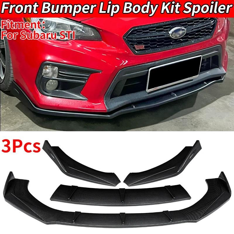 For Subaru Impreza WRX Sti S204 Car Front Bumper Splitter Lip Spoiler ...
