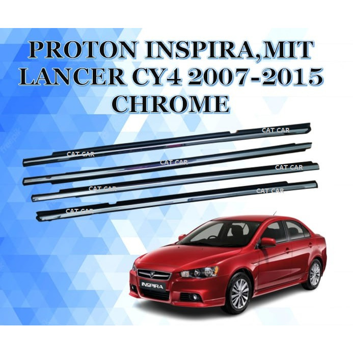 P/INSPIRA,MIT LANCER CY4 2007-2015 Door Window Trim Moulding Door ...