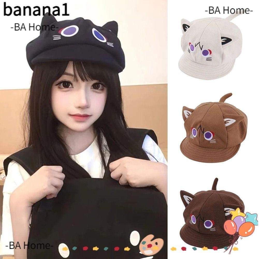 BA Berets Caps, Wanderer Meow Fairy Cute Newsboy Hats, Cat Ears Sweet ...