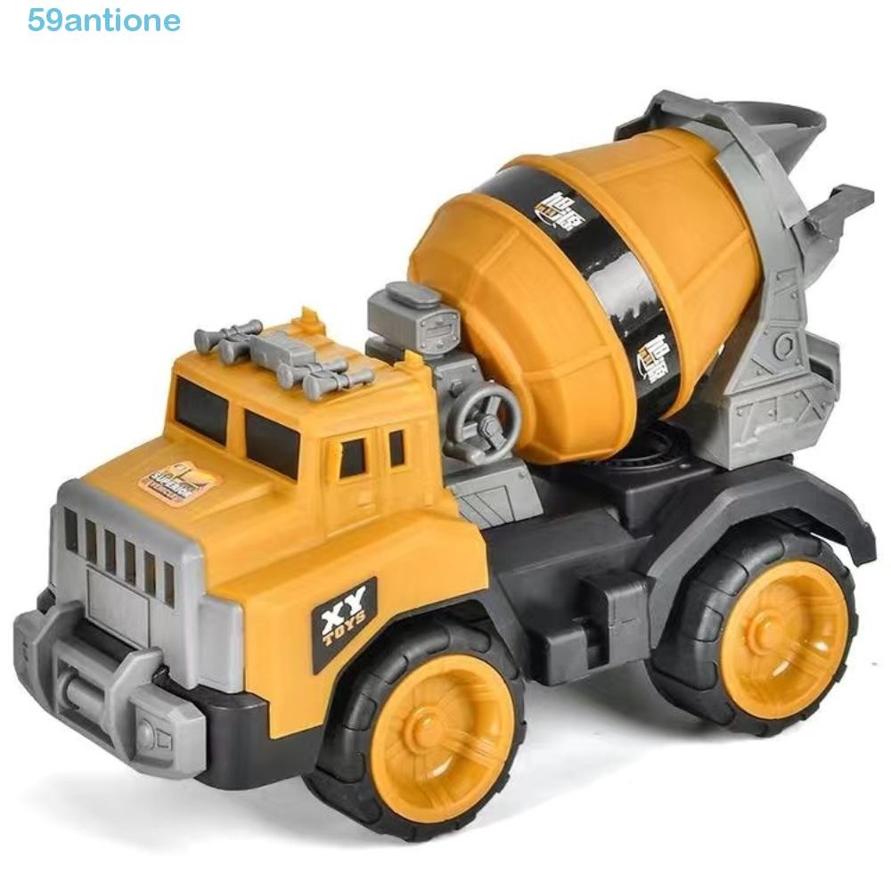 ANTIONE Engineering Vehicle Toys, Simulation Plastic Excavator ...