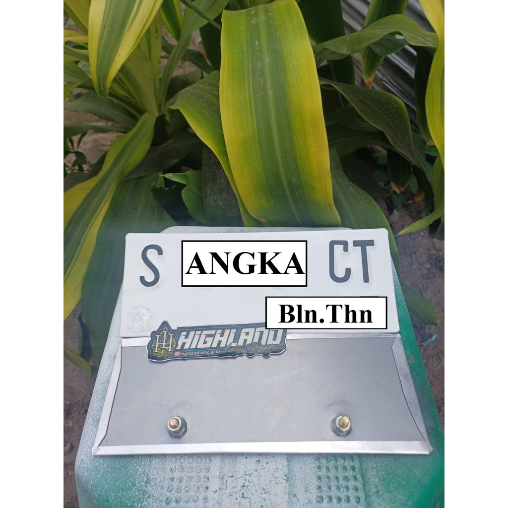 Latest Custom Font Name Plate Embedded Bolts | Shopee Malaysia