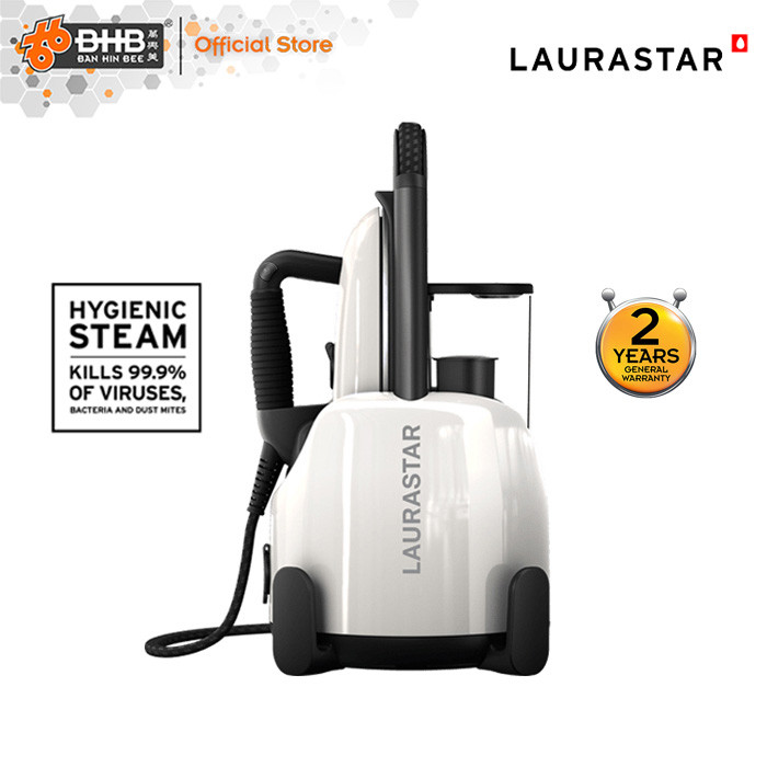 LAURASTAR LIFT Steam Iron White Portable + FREE Laura star Comfort Iron ...