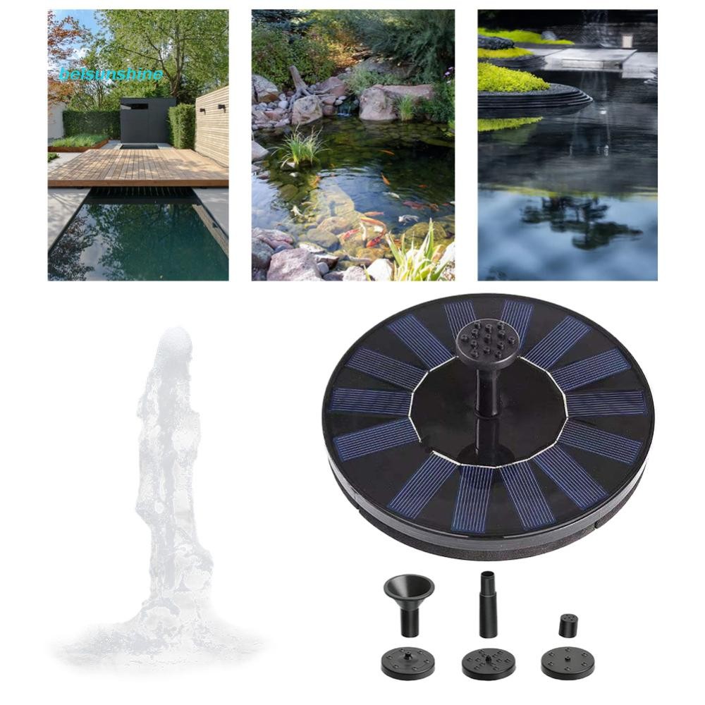Solar Fountain Pump Energy-saving Plants Watering Kit Solar Fountain ...