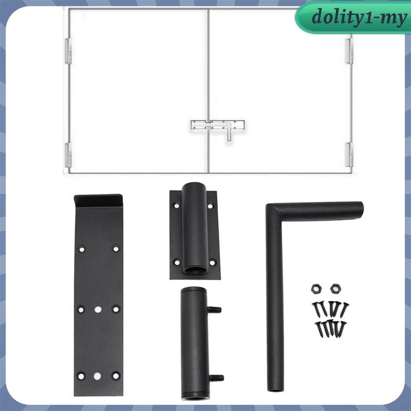 [DolitybdMY] Sliding Door Lock Barn Door Latch Lock Fence Black ...
