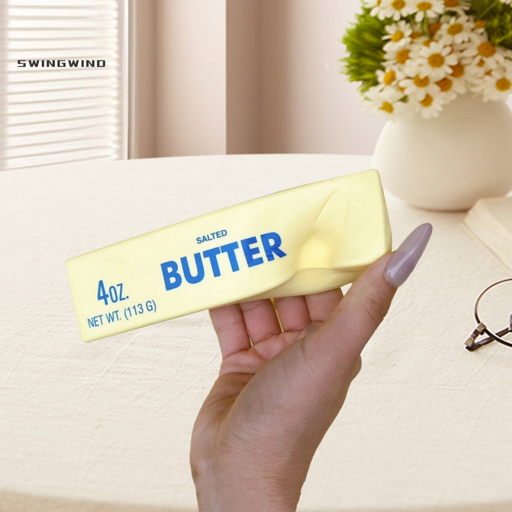 swingwind- Creative Butter Stick Design Squeeze Butter Toy Slow Rising ...