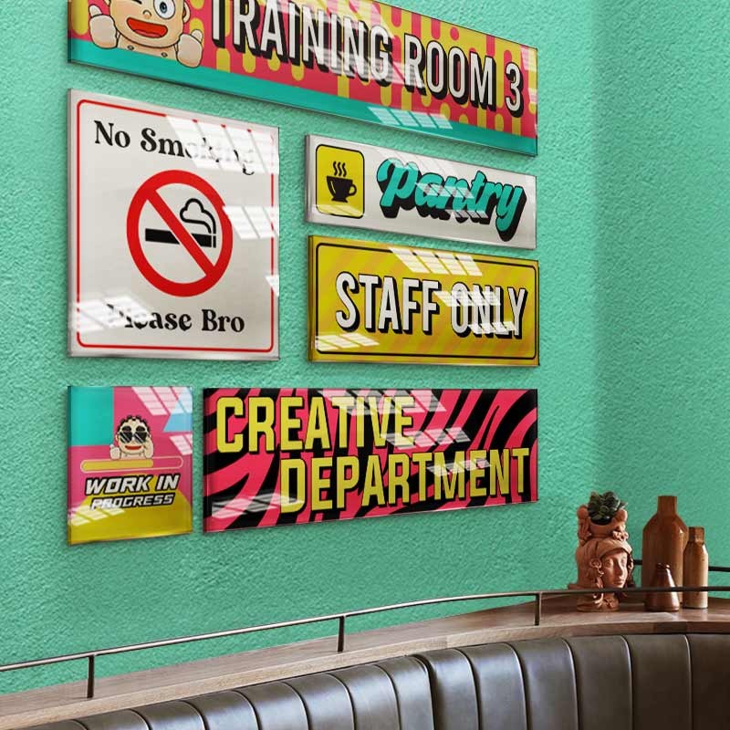 Custom Acrylic Signage | 3D Logo Signage | UV Printing Die Cut ...