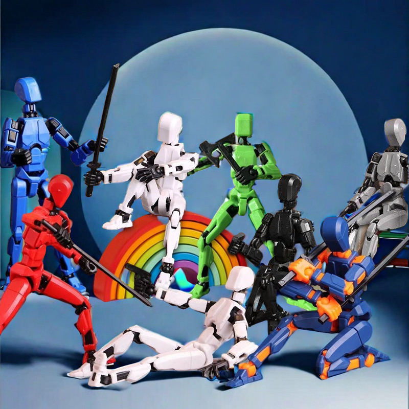 Multi-movable Toy Joint Decompression Fourth Generation Lucky Handy ...