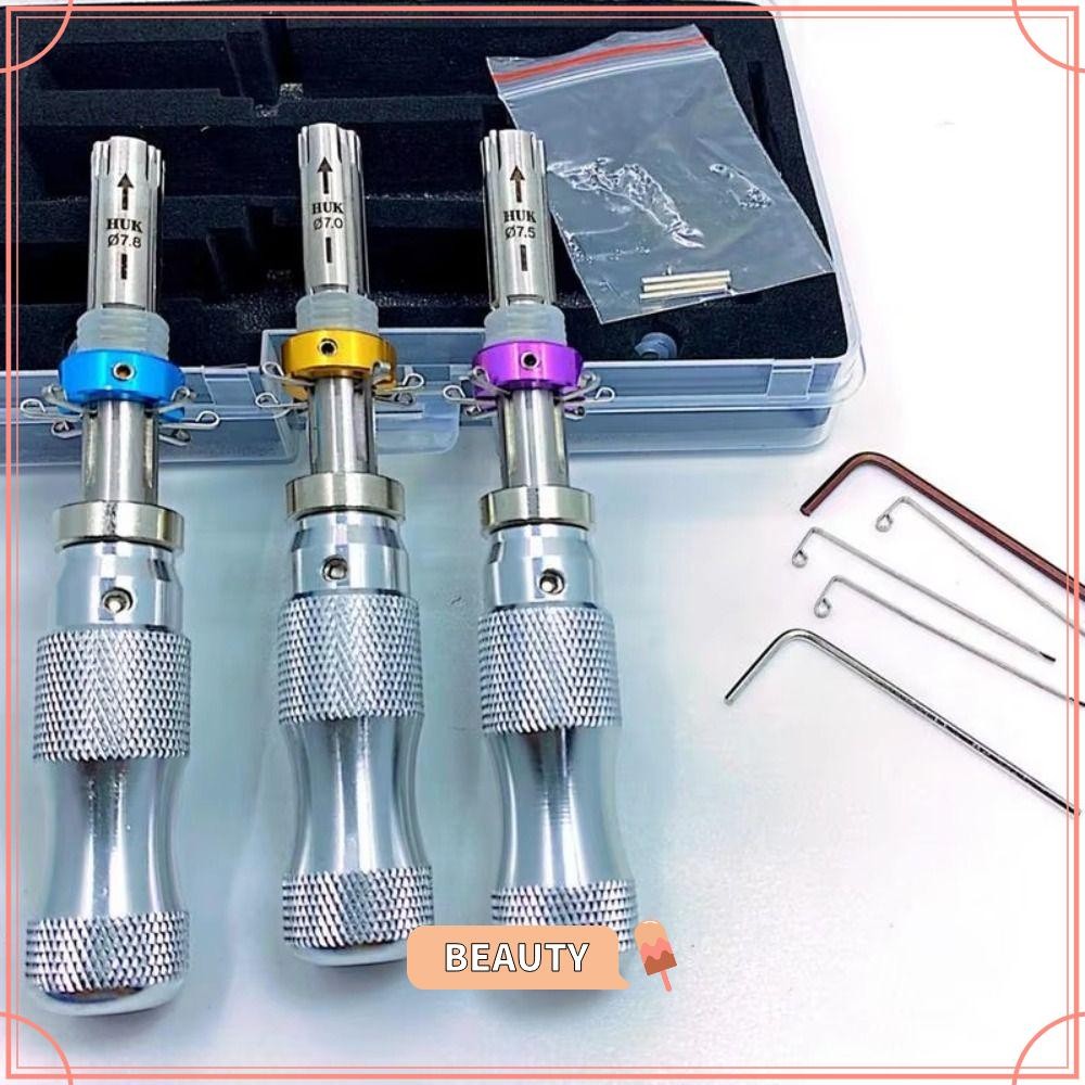 BEAUTYONE Seal Ring Hook, Stainless Steel Tubular Lockpicking Set ...