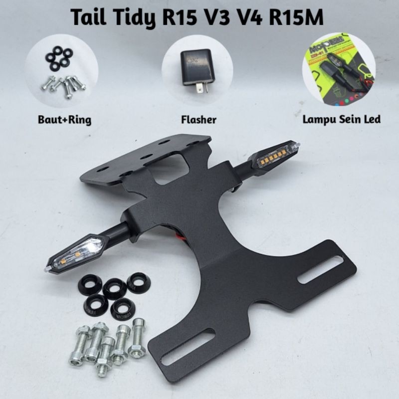 [best] Tail Tidy Rear Fender R15 V3 V4 R15M Plus Sporty Number Plate ...