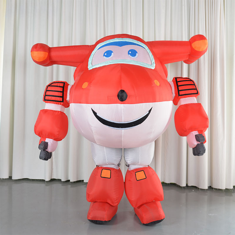 Giant Super Wings Mascot Costume Inflatable Jett Dizzy Donnie ...