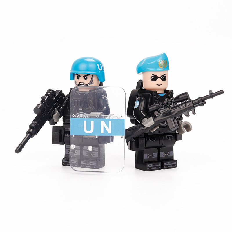 Compatible with Lego Vitamin and Riot Protection Team Explosion-Proof ...