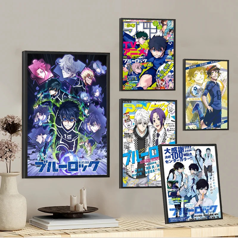 Blue Lock Anime Anime Posters Sticky Whitepaper Prints Posters Artwork ...