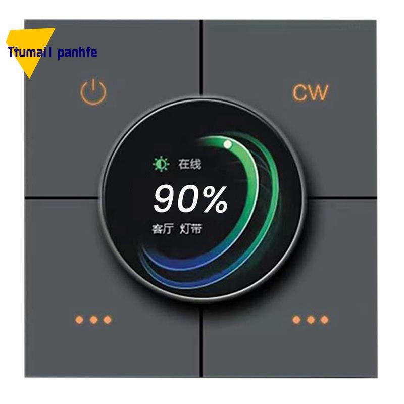 Tuya Zigbee Knob Smart Dimming Switch Panel App Control Voice Control ...
