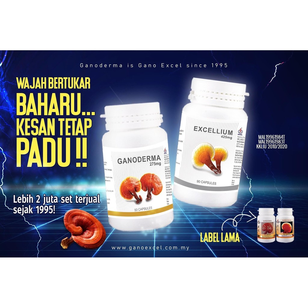 GANO EXCEL - Excellium (90 capsules/Bottle) | Shopee Malaysia