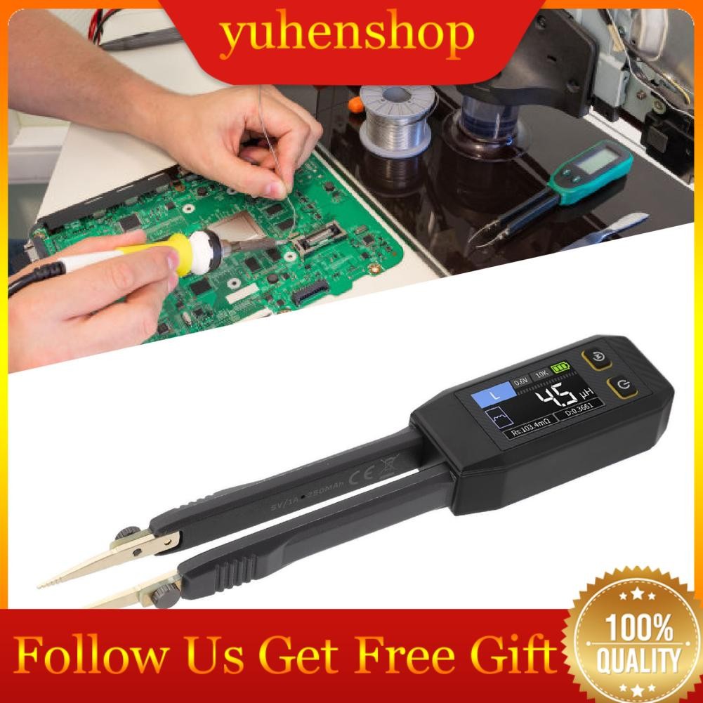 Yuhenshop Digital SMD Tester Battery Powered Automatic Component ...