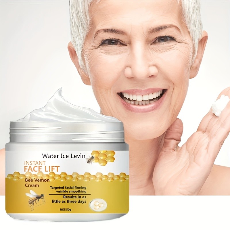 Bee Venom Instant Face Lift Cream - Tightens & Firms Sagging Skin ...