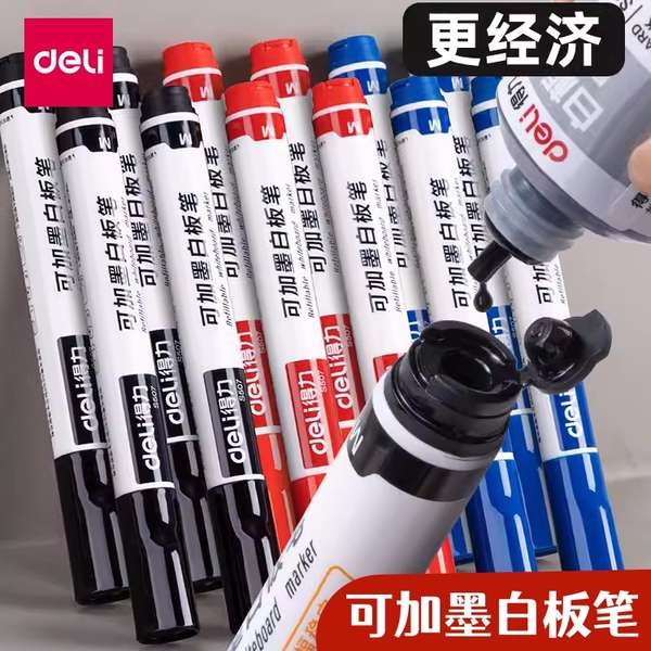 paint marker marker Deli dapat menambahkan pen papan putih dakwat, guru ...
