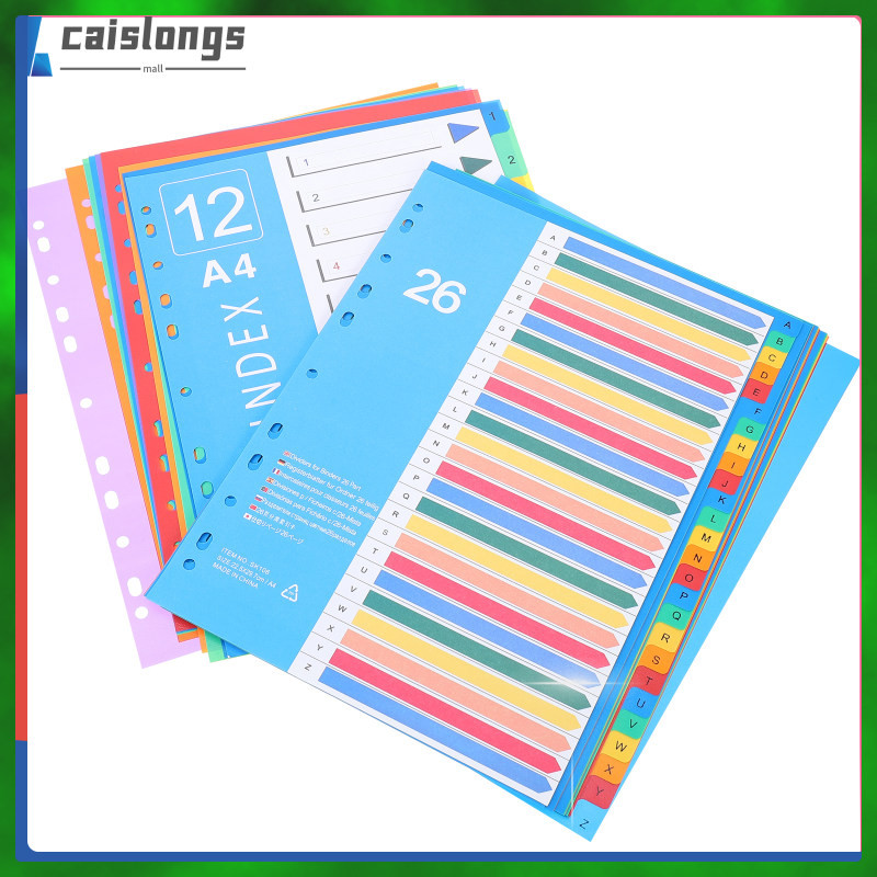 Tabs Labels Folder Separator Folders Stickers Plastic File Dividers ...