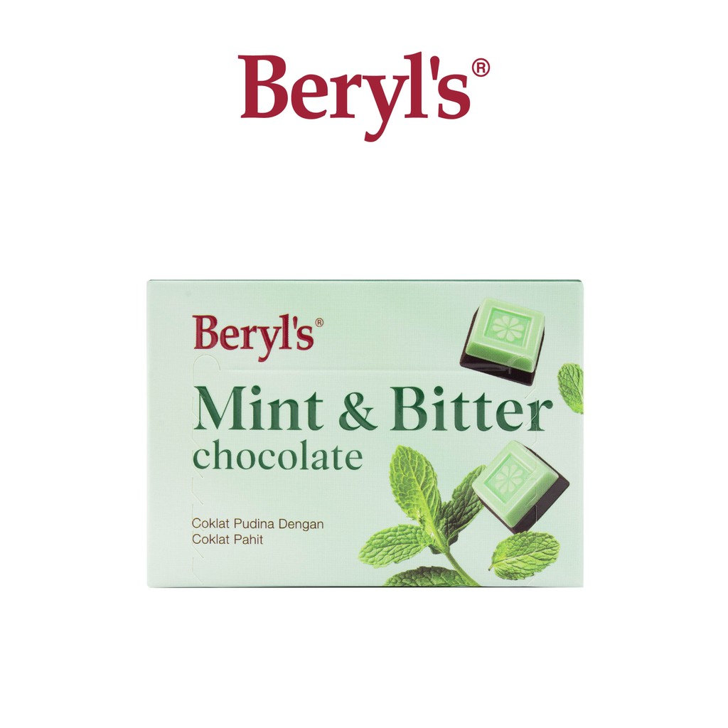 Beryl's Mint & Bitter Chocolate (60g) | Shopee Malaysia