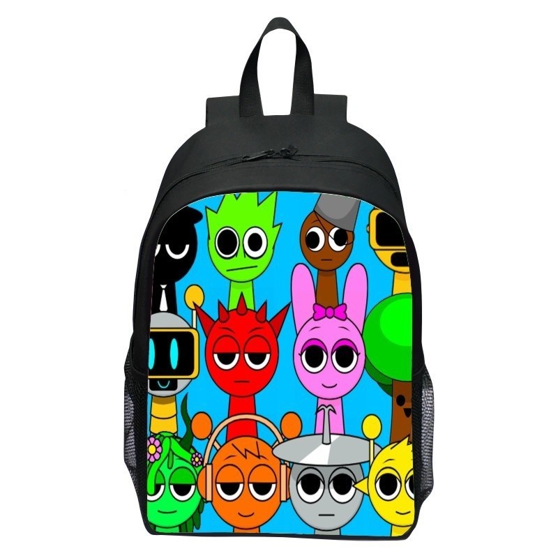 Sprunki Incredibox Classic Backpack 16inches For Students | Shopee Malaysia