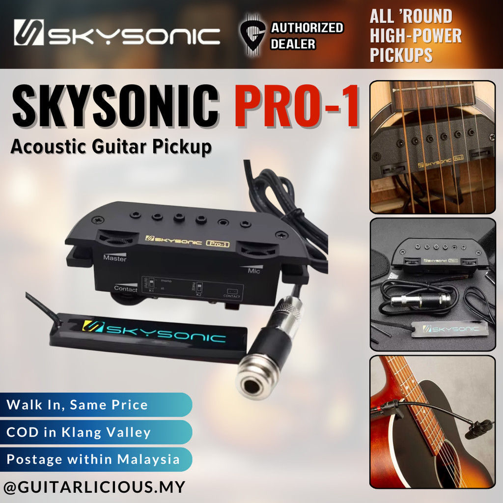 Skysonic PRO-1 Acoustic Guitar Pickup | Shopee Malaysia