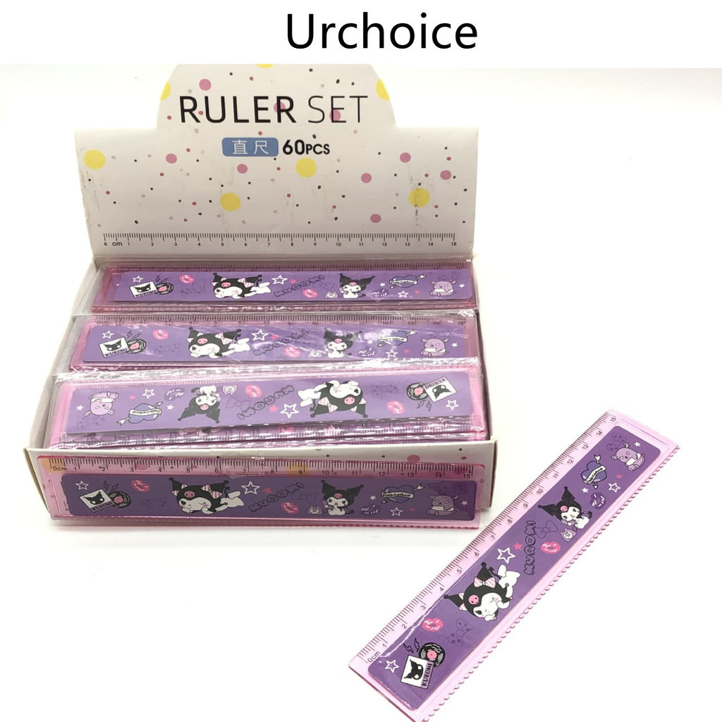 [READY STOCK] 15cm Kuromi Ruler Kuromi Stationary School Student Kuromi ...